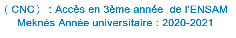 ENSAM-MEKNES | Arts & Métiers